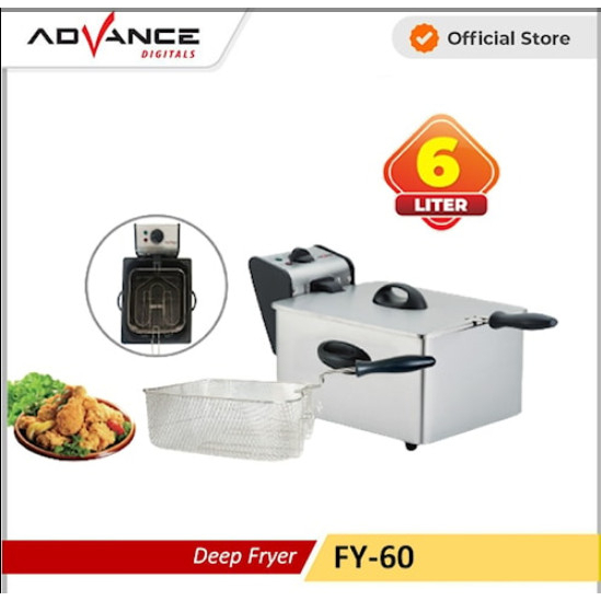 Jual Advance Electric Deep Fryer 6 Liter Penggorengan Listrik FY 60 ...