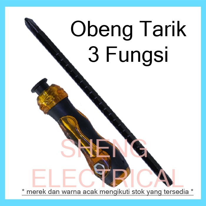 Jual Obeng Tarik Multifungsi Multi Size 2Way 2 Way Bolak Balik Obeng BB ...