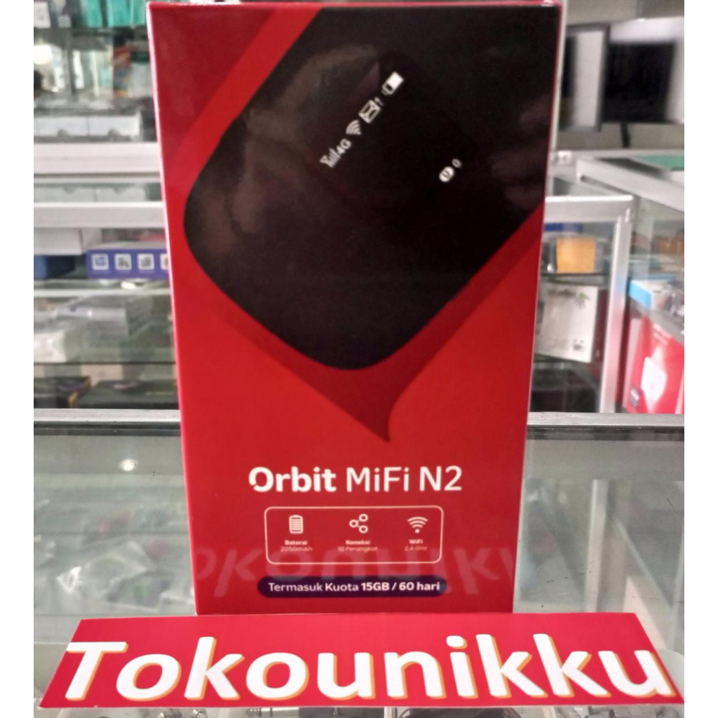 Jual Telkomsel Orbit Mifi N2 Portable Modem Wifi 4G High Speed Bonus ...