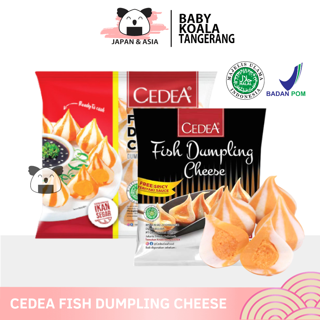 Jual CEDEA Fish Dumpling Cheese Keju 200 g Halal | Shabu shabu Tomyam ...