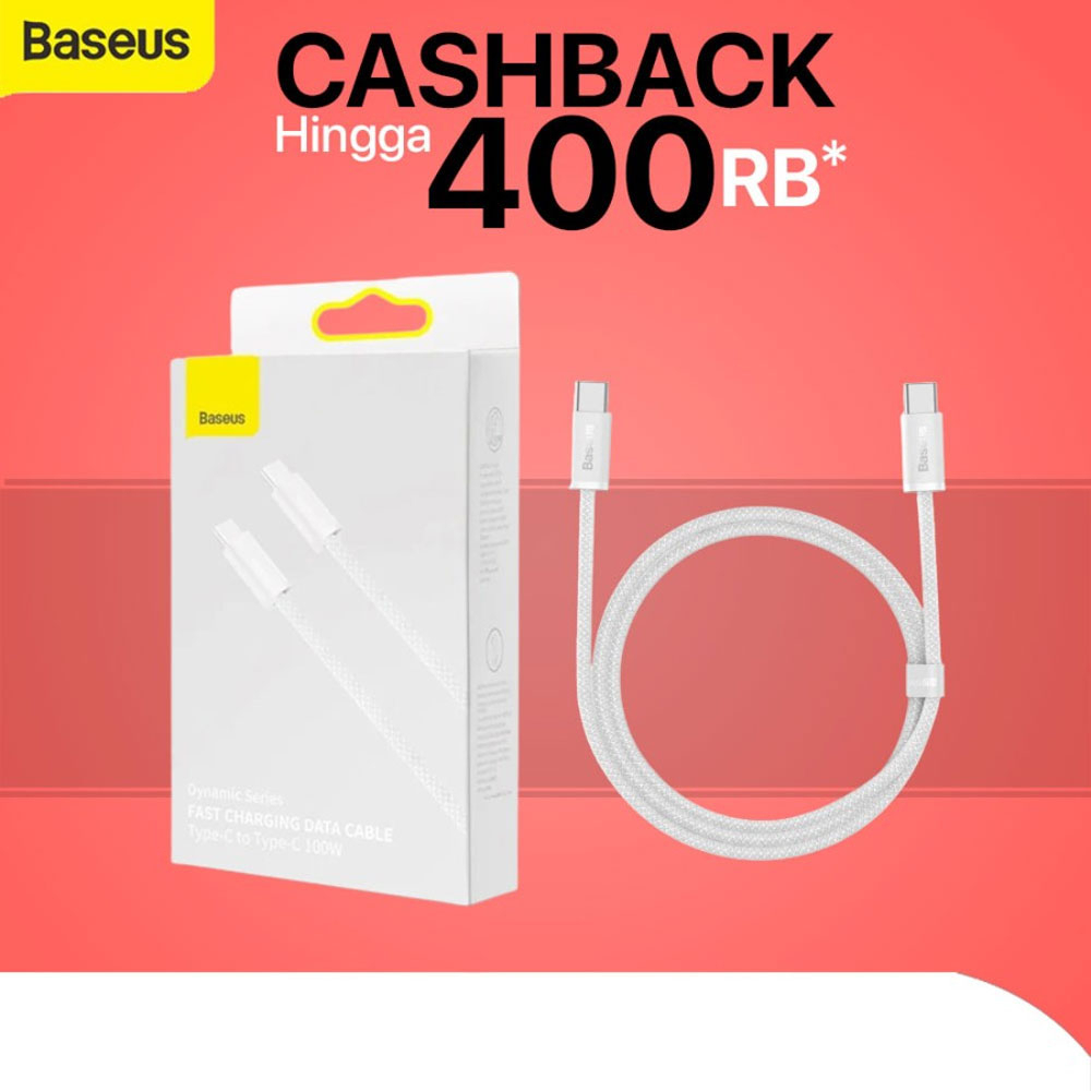 Jual Baseus Dynamic Series Cable Data Type C To Type C 100w Fast