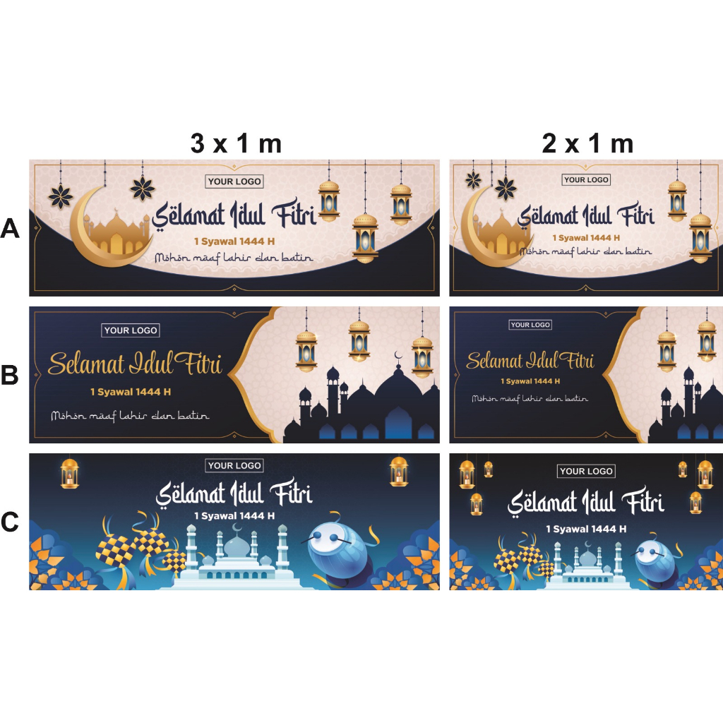 Jual Cetak Spanduk - Cetak Banner - Backdrop Ramadhan Idul Fitri 2023 ...