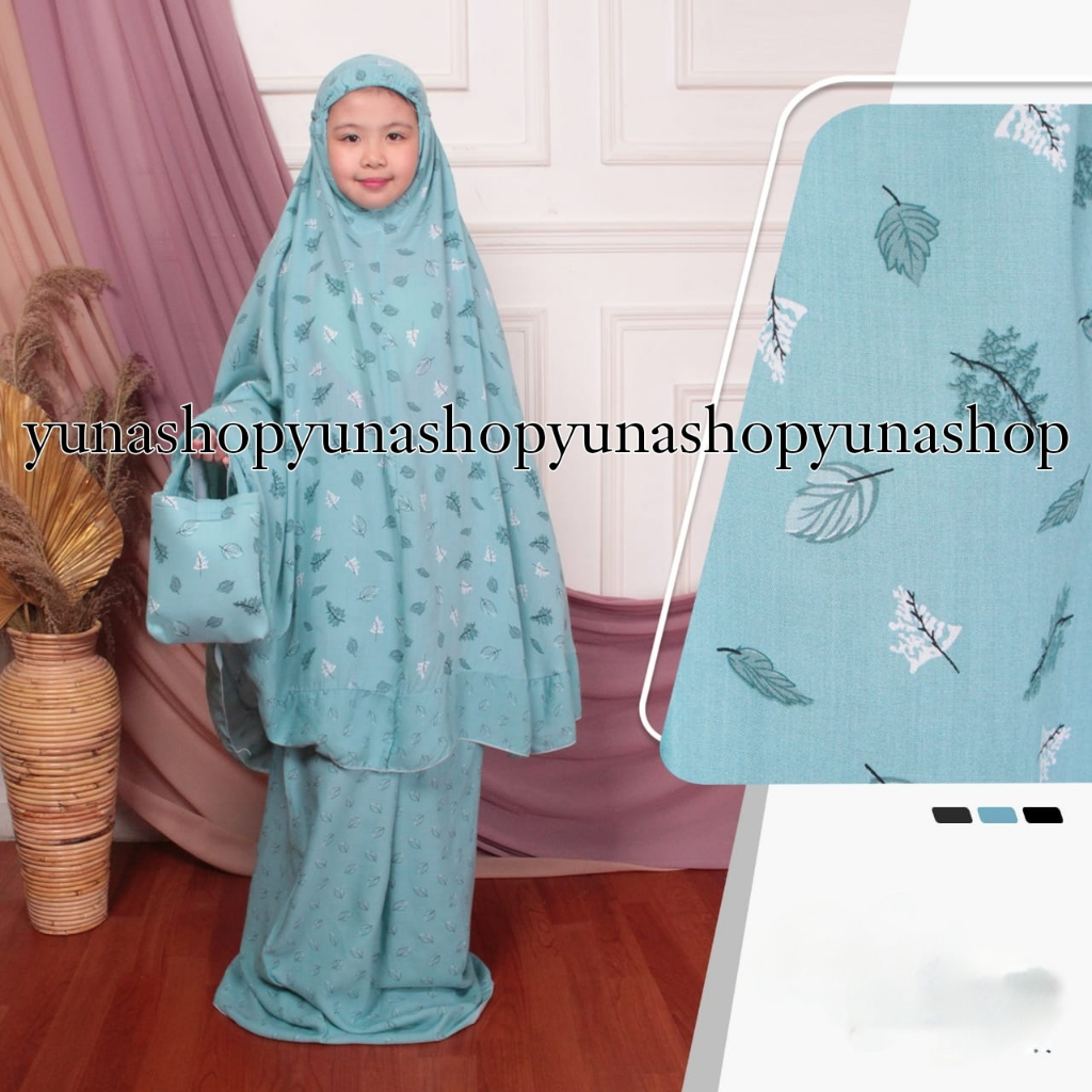 Jual COD MUKENA ANAK STANDAR DAN TANGGUNG MUKENA ANAK GARDENIA RAYON ...