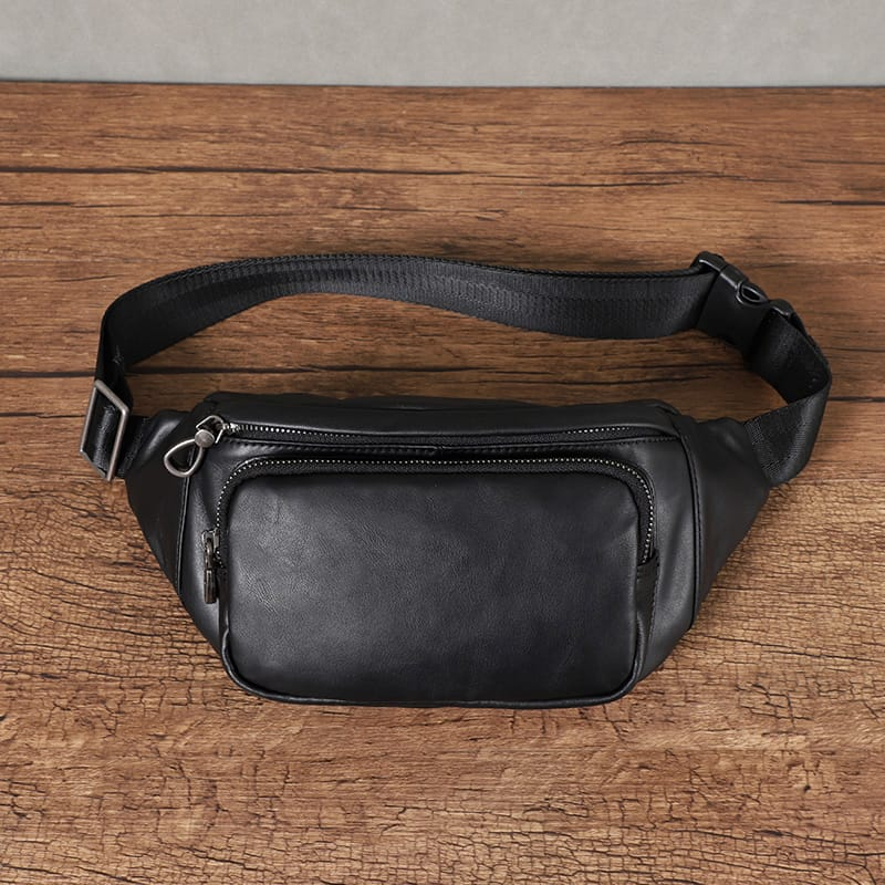 Jual Tas Pinggang Pria KEREN Bahan Kulit Asli Premium Leather Garut ...