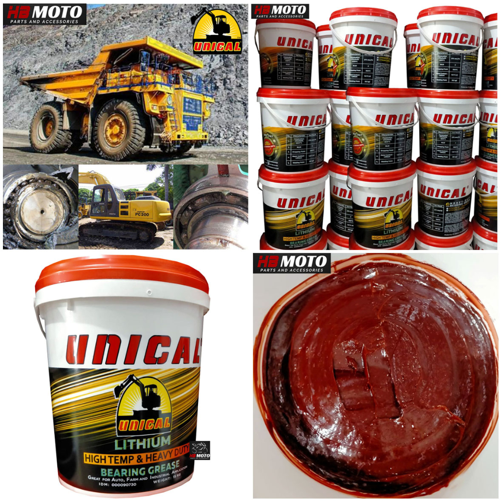 Jual 1 PAIL 15KG Minyak Gemuk UNICAL LITHIUM - High Temp & Heavy Duty ...