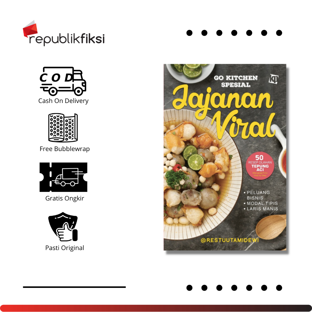 Jual Buku Go Kitchen Spesial Jajanan Viral - Restu Utami Dewi - Kawan ...