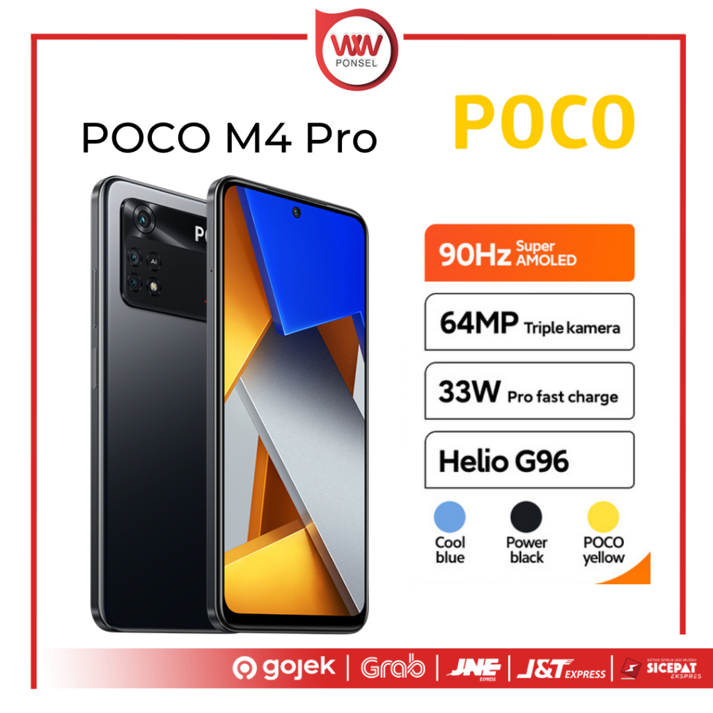 Jual Hp Poco M4 Pro Ram 6GB Internal 128GB Garansi Resmi | Shopee Indonesia