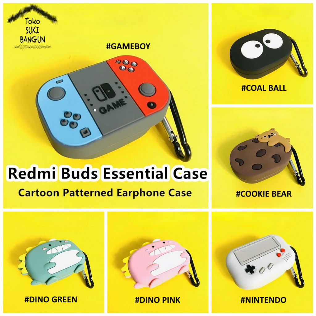 Jual Case Xiaomi Redmi Buds Essential TWS Rubber CUTE CARTOON Cover ...