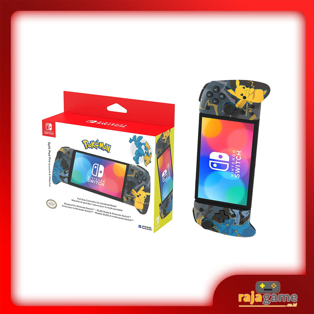 Jual HORI Nintendo Switch Split Pad Pro Controller Pikachu & Lucario ...