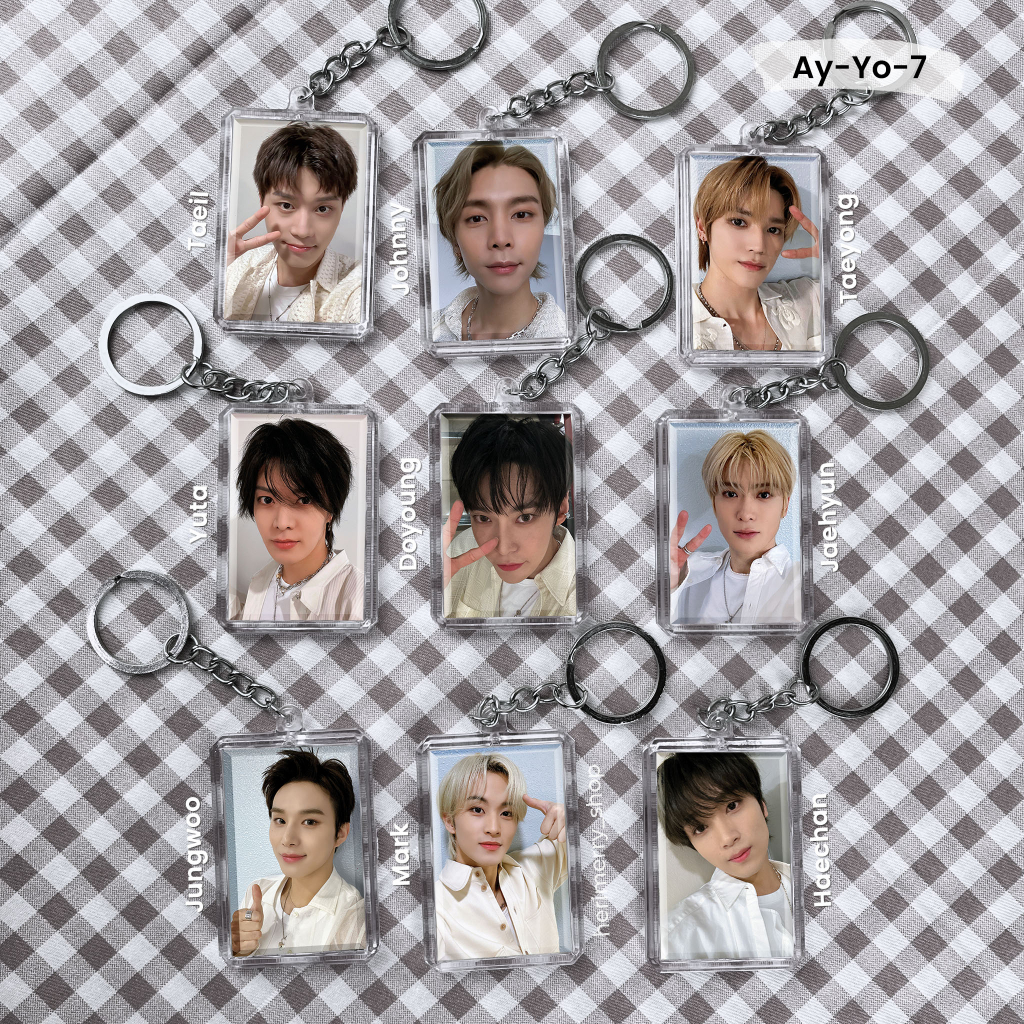 Jual Gantungan Keyring NCT 127 AY-YO Unofficial 2 Sisi - Gantungan ...