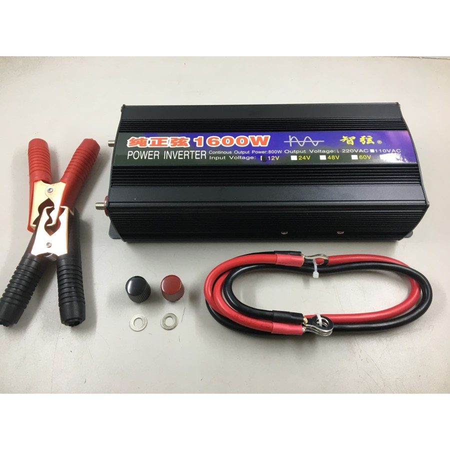 Jual POWER INVERTER TAFFWARE PURE SINE WAVE 1000 Watt 1600W Car Mobil ...