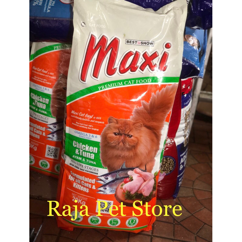 Jual maxi cat food 20kg | Shopee Indonesia