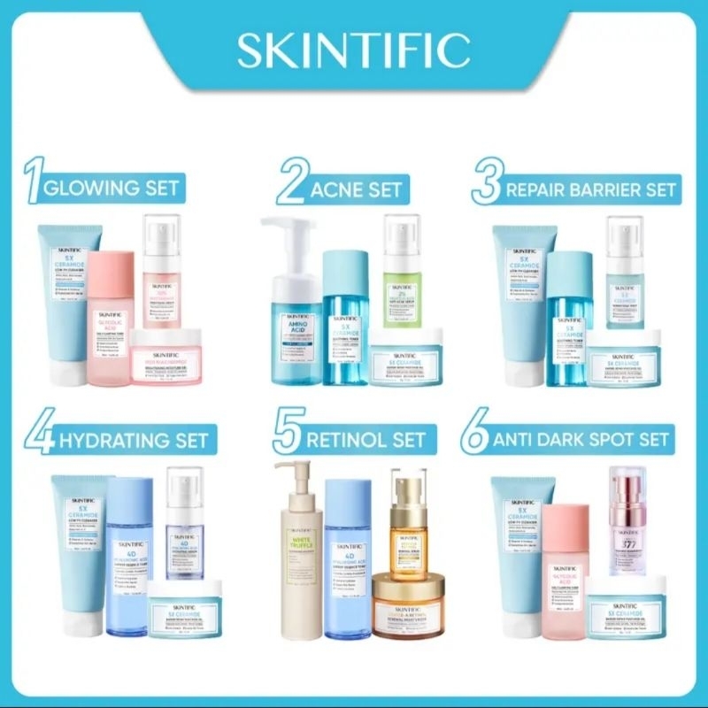 Jual PAKET SKINTIFIC 4 items | Shopee Indonesia