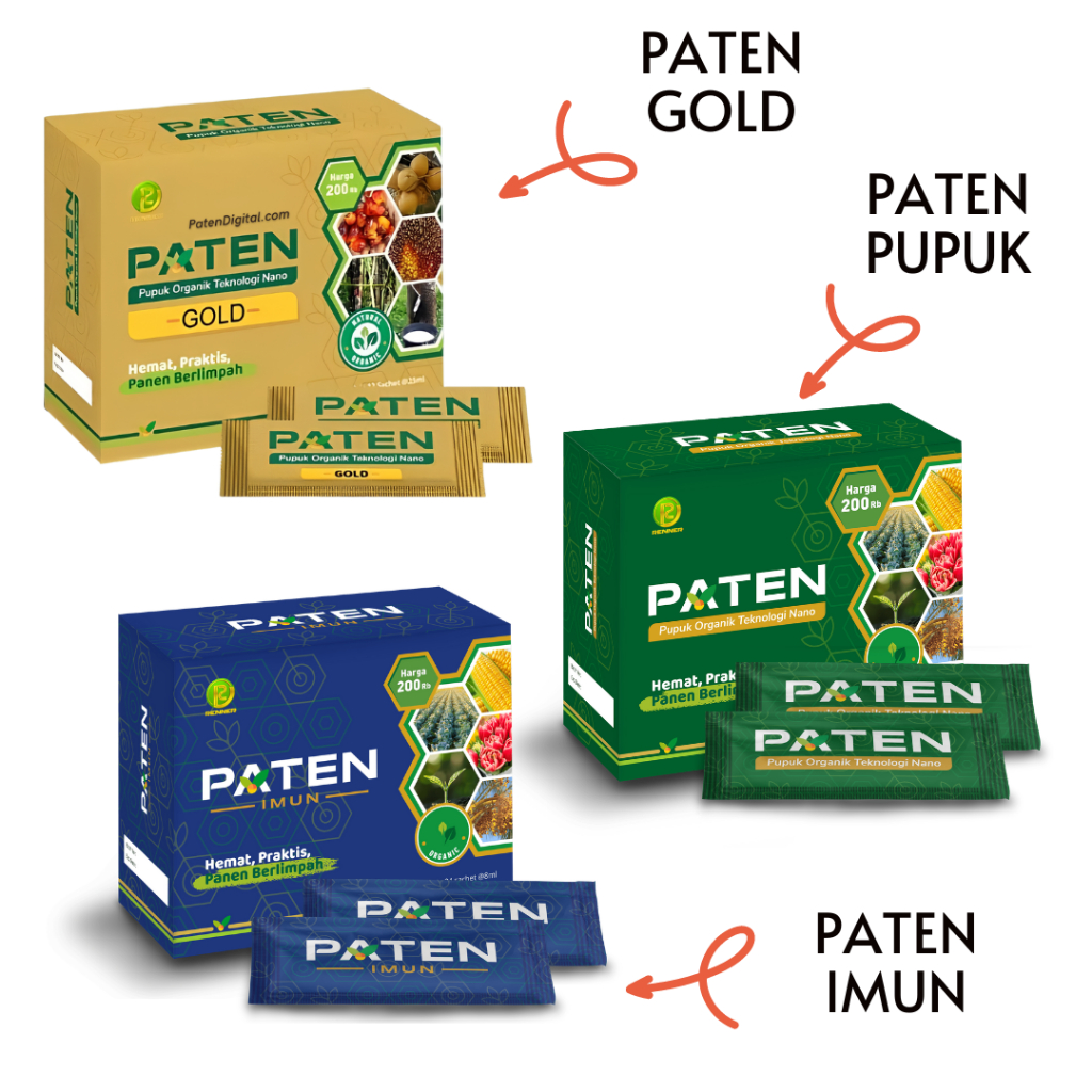 Jual Pupuk Paten Lengkap, Paten, Imun dan Gold | Shopee Indonesia