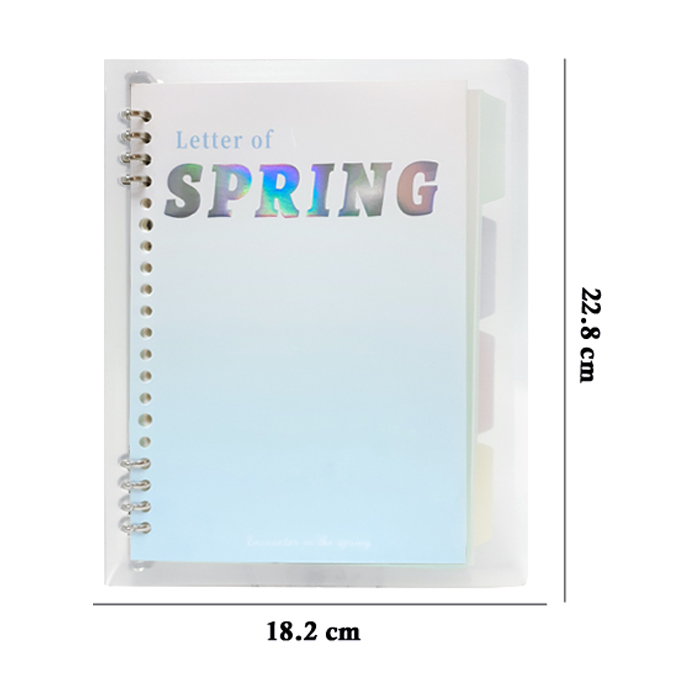 Jual Binder A5 B5 Spring Wengu Ring Besi (B1031) | Shopee Indonesia