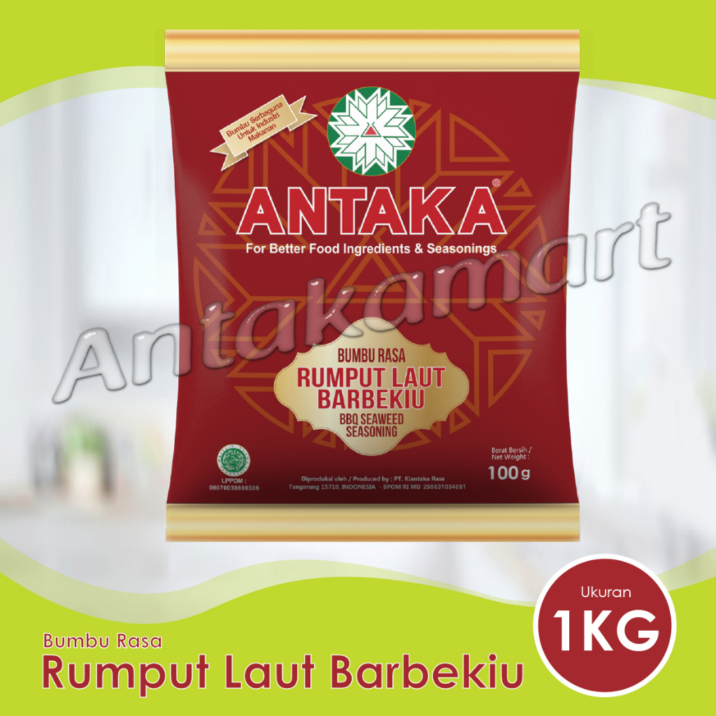 Jual BUMBU ANTAKA PREMIUM 1kg : Rasa RUMPUT LAUT BARBEKIU | Shopee ...