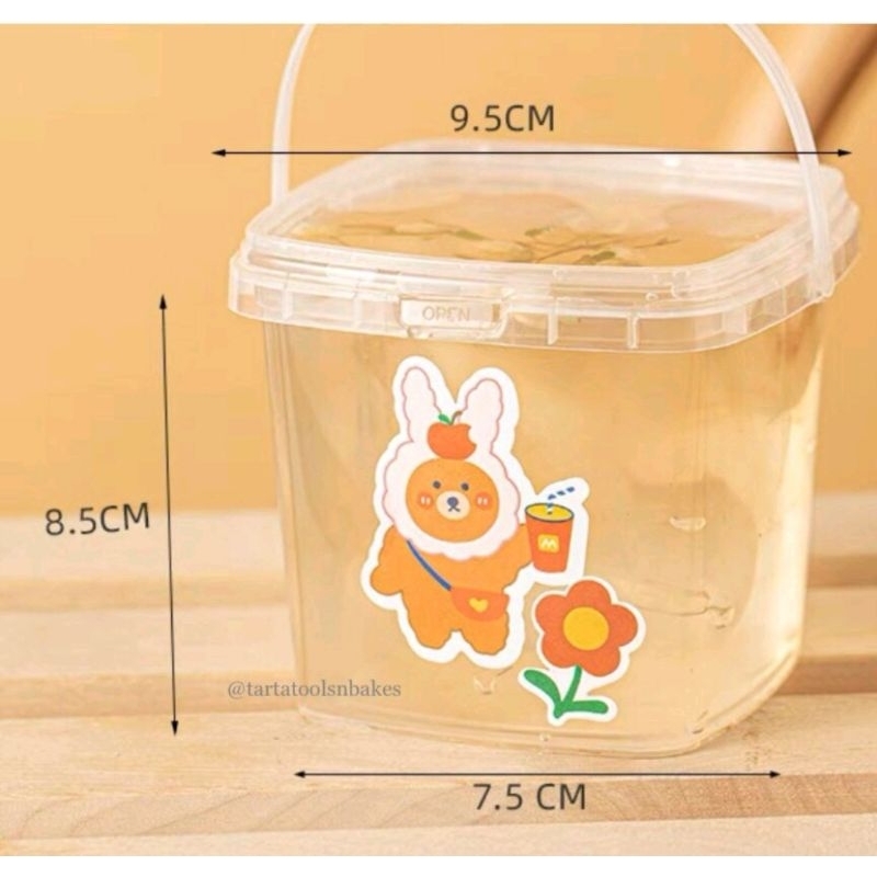 Jual Ember mika dessert mini (10 pcs) | tong makanan | minuman gagang ...