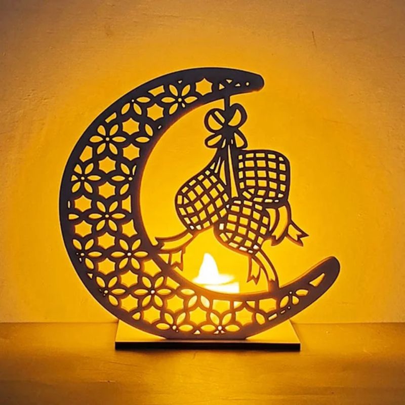 Jual Lampu Lebaran Idul Fitri Dekorasi Lilin Ramadhan Ornament Lampu ...