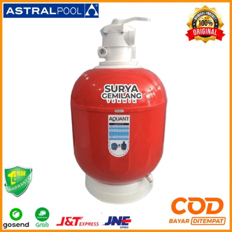 Jual Sand Filter Astral D600 Tabung Kolam Renang Astralpool D 600 + 1,5 ...