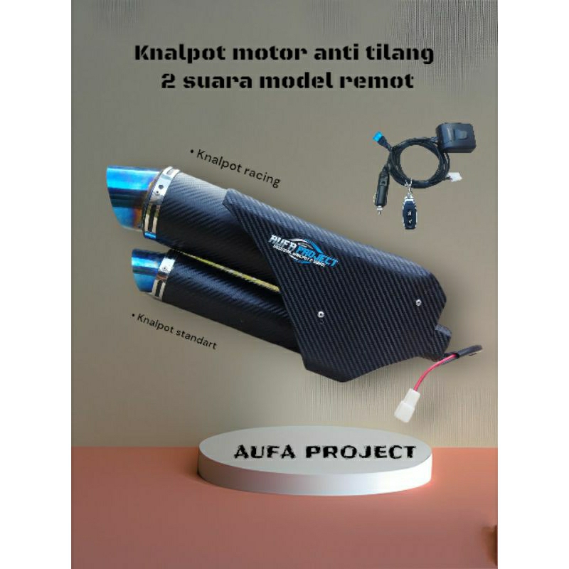 Jual Knalpot motor anti tilang ,suara bass dan suara standart(model ...