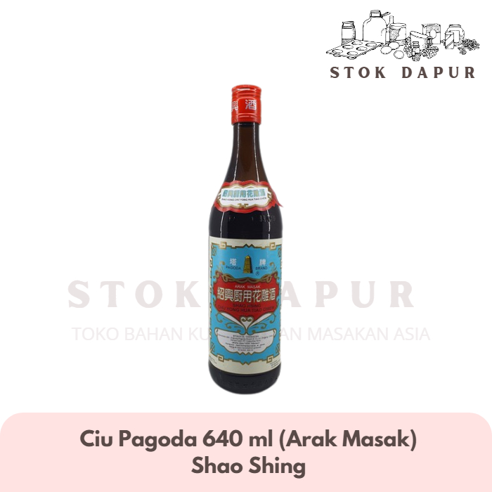 Jual Shao sing ciu / Shau sing ciu/ Hua tiaw chiew Pagoda 640ml Arak ...