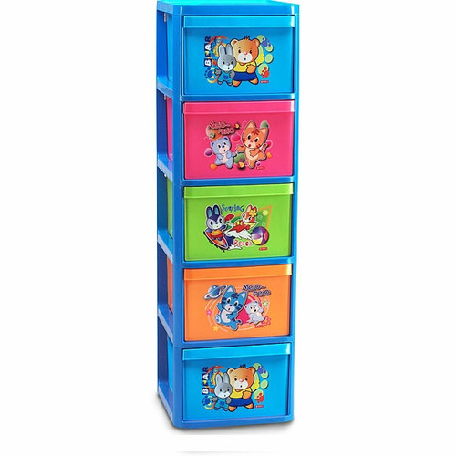 Jual Lemari plastik excel lion star susun 5 XC-17 Excel Container L5 ...