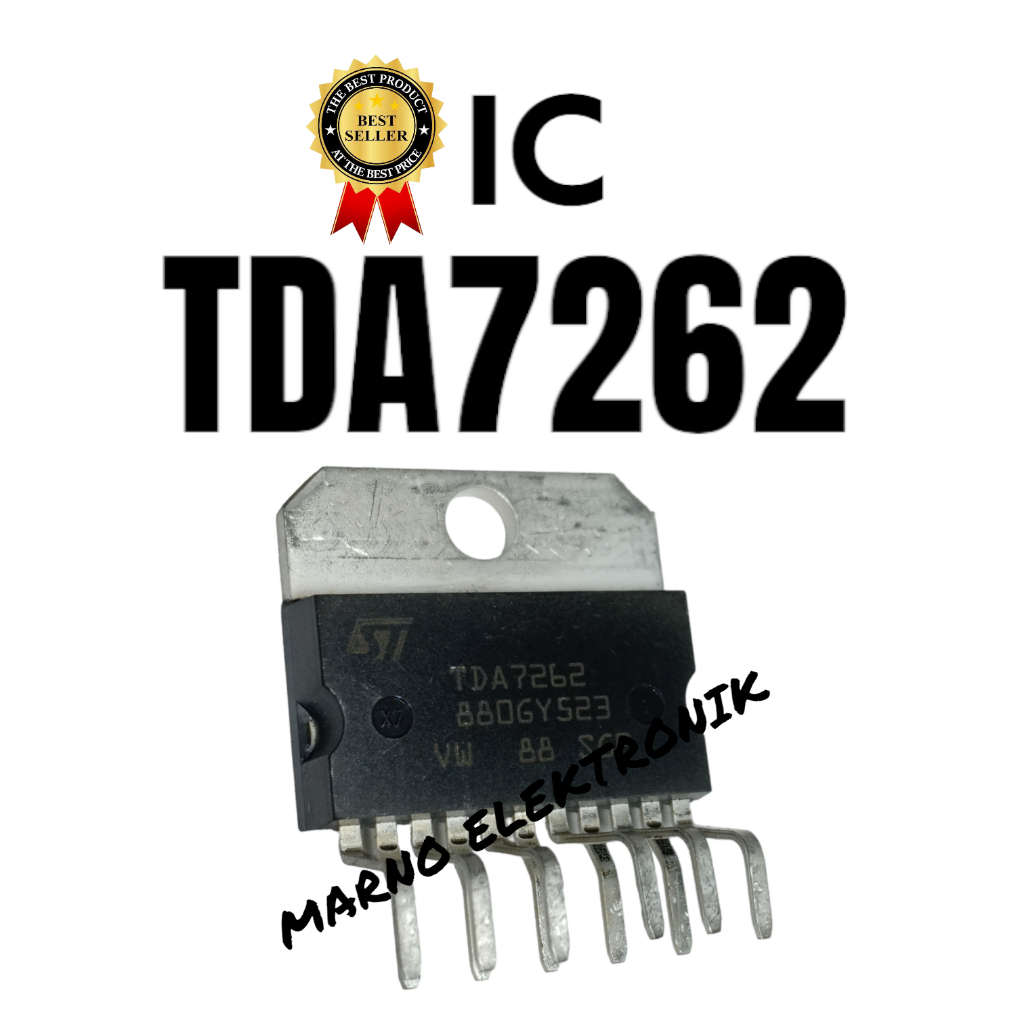 Jual IC TDA 7262 TDA7262 TDA--7262 ASLI ORI ORIGINAL | Shopee Indonesia