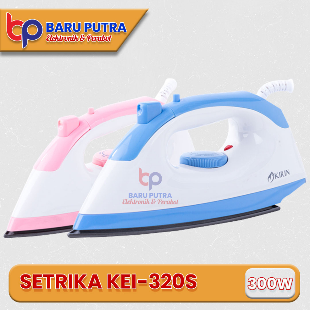 Jual SETRIKA LISTRIK WATER SPRAY KIRIN KEI 320 S KEI-320 S KEI-320S ...