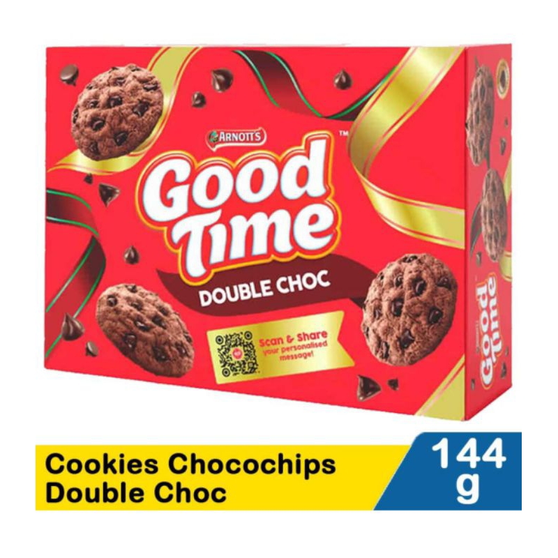 Jual Good Time Double Choc 144g | Good Time Varian Double Choc | Shopee ...
