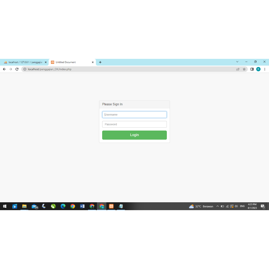 Jual Source Code Program Aplikasi Penggajian Sederhana | Shopee Indonesia