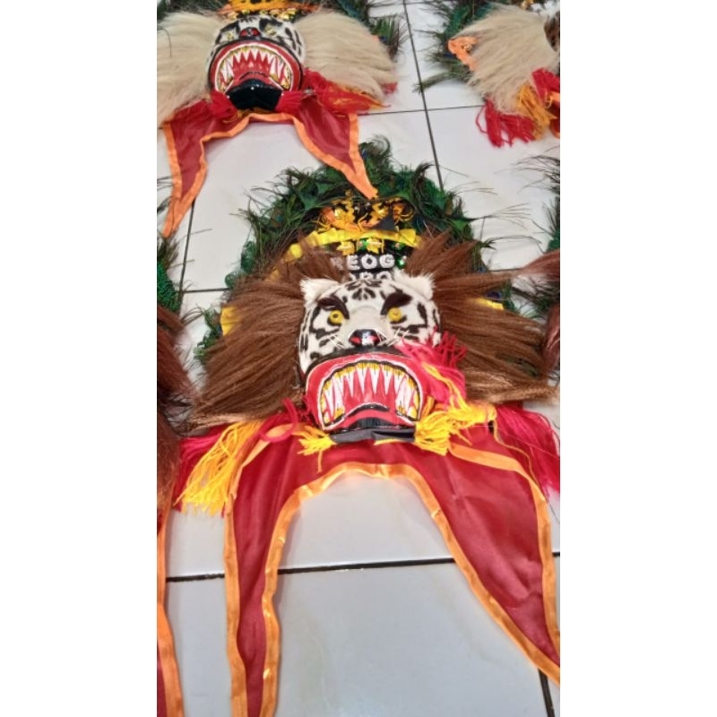 Jual Reog anak reog hiasan dinding miniatur reog topeng reog mini ...