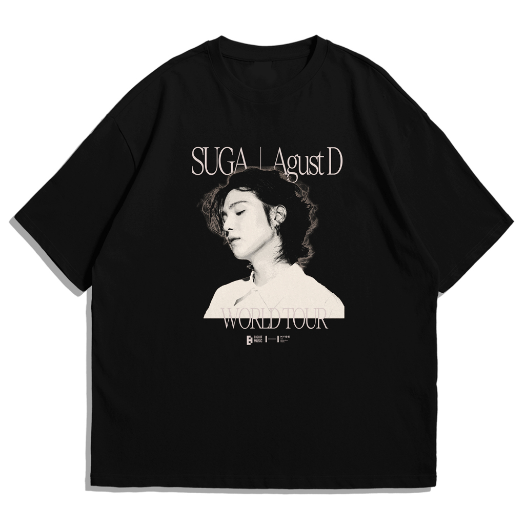 Jual Suga - Agust D World Tour T-shirt - Kaos BTS Suga | Shopee Indonesia