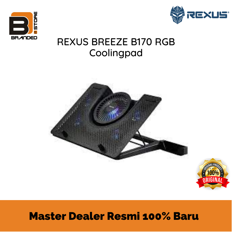 Jual REXUS BREEZE B170 RGB Coolingpad | Shopee Indonesia