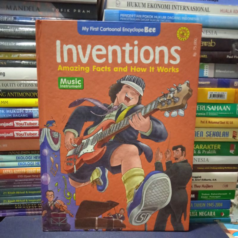 Jual Buku Original INVENTIONS AMAZING FACTS AND HOW IT WORKS | Shopee ...