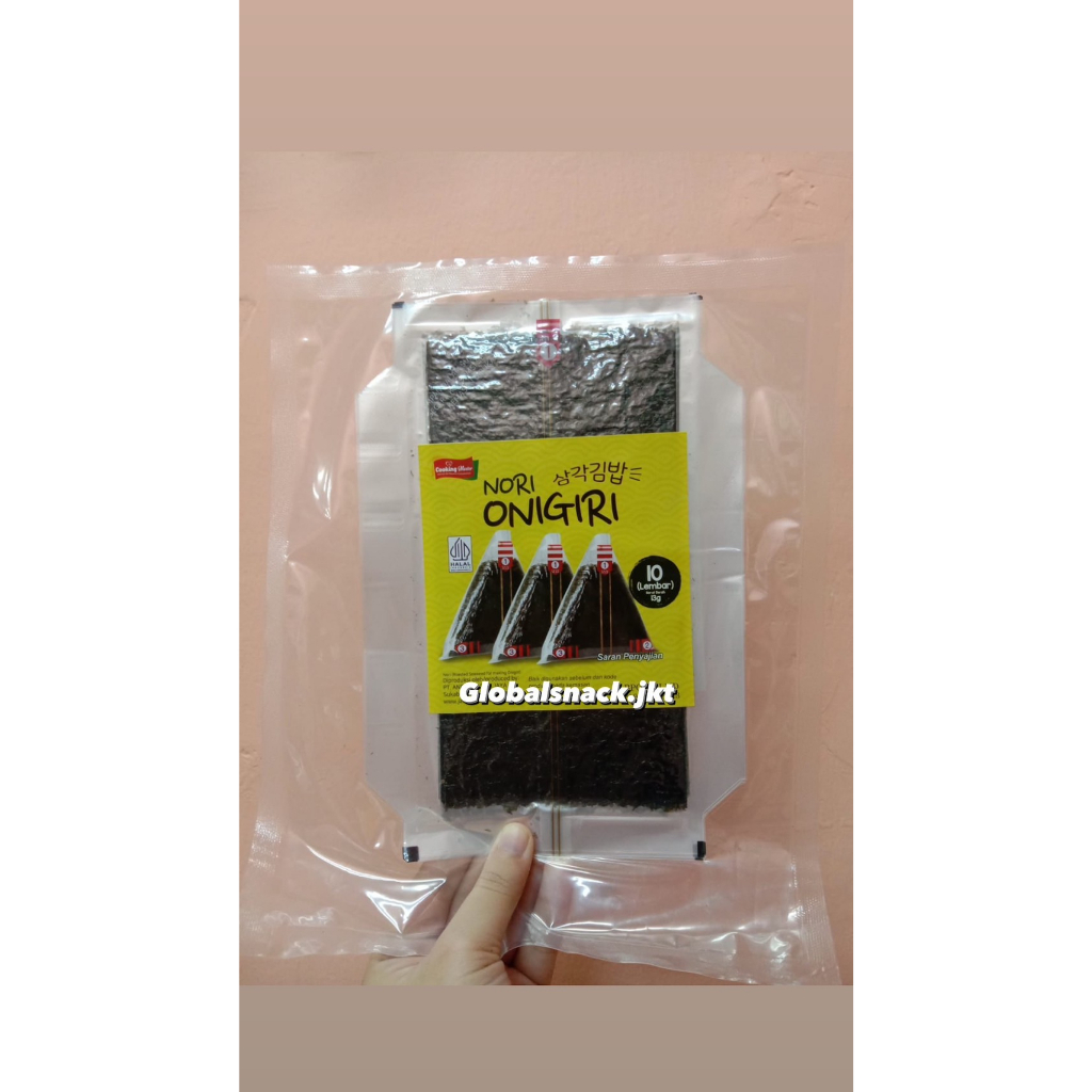 Jual NORI ONIGIRI Wrapper Nori Triangle Sushi Nori SEAWEED RUMPUT LAUT ...