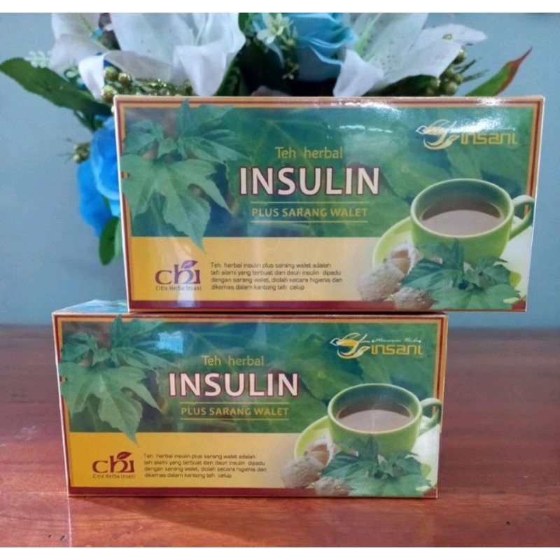Jual teh insulin plus sarang walet original tazakka isi 20 teh celup ...