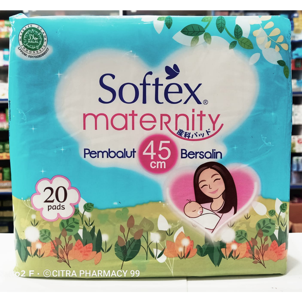 Jual Softex Maternity 𝐈𝐬𝐢 𝟐𝟎𝐩𝐚𝐝𝐬 - Pembalut Ibu Bersalin 45 cm | Shopee ...