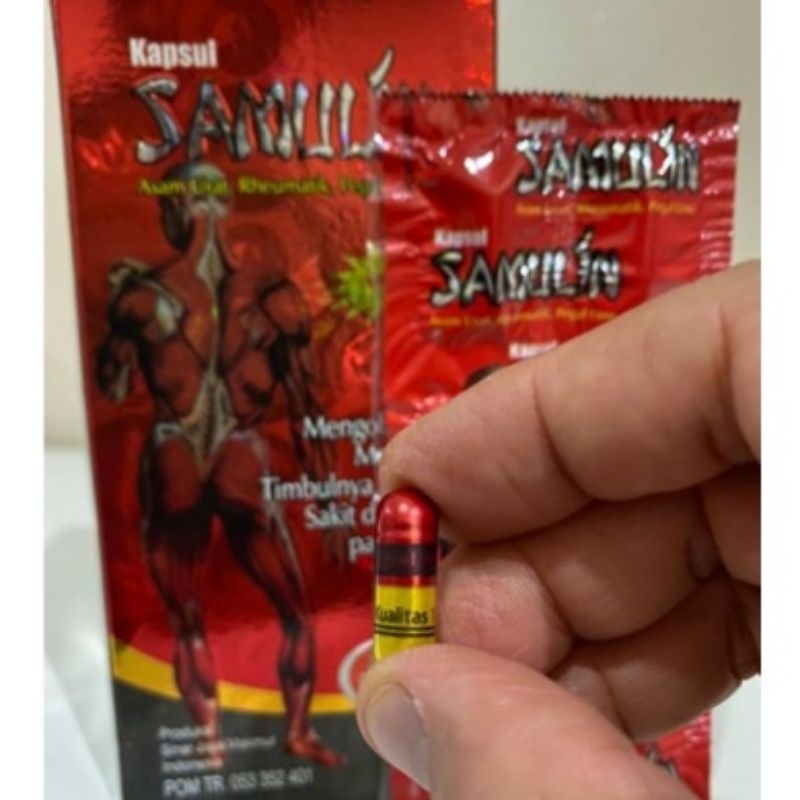 Jual SAMULIN - KAPSUL SAMULIN 100% ORIGINAL BISA ECER | Shopee Indonesia