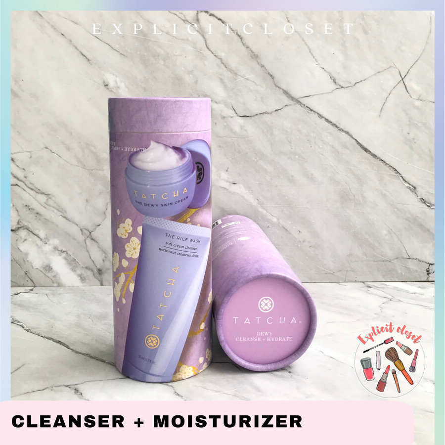 Jual EXPL- TATCHA Dewy Cleanse + Hydrate Duo Set | Shopee Indonesia