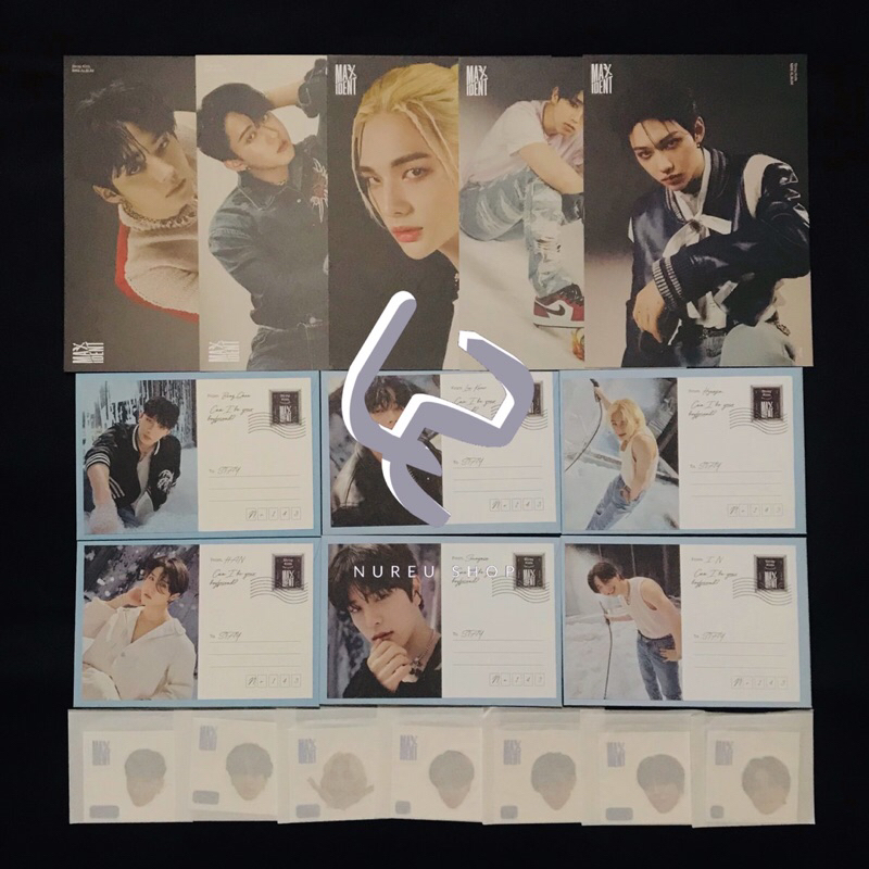 Jual STRAY KIDS - Maxident (Mini Poster/Postcard/Love Letter/Face ...
