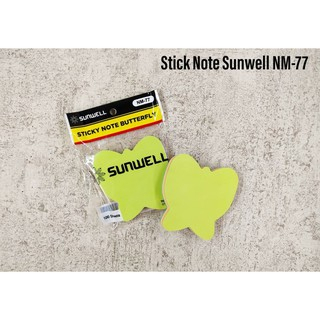Jual (PAK) STICKY NOTE BUTTERFLY SUNWELL NM-77 | Shopee Indonesia