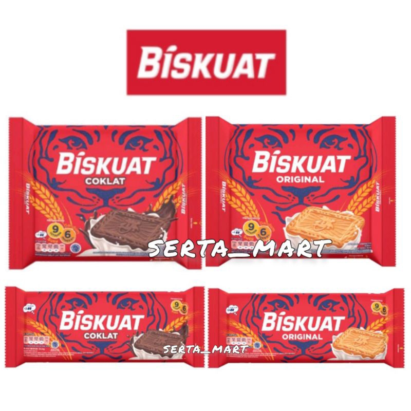 Jual Biskuat Biskuit Original / Chocolate 106.4gr - Biskuat Biskuit ...