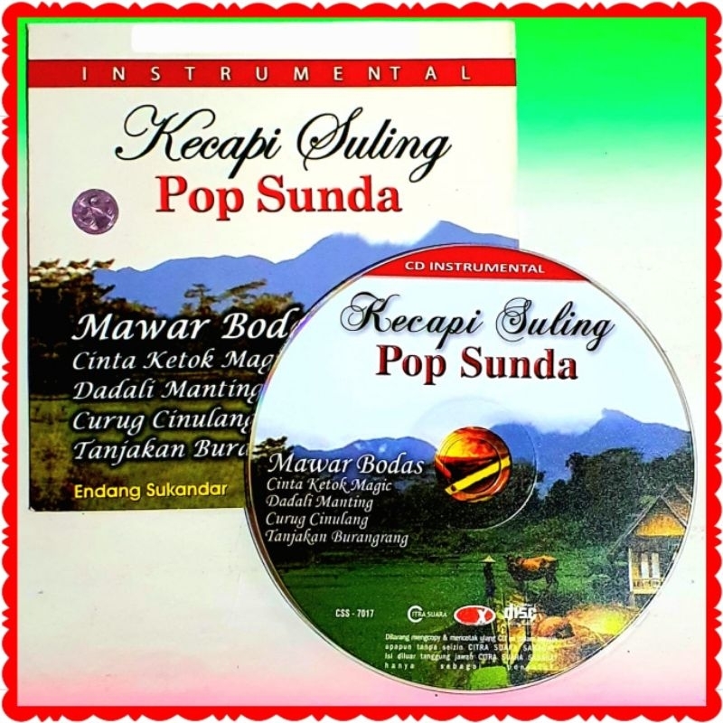Jual KASET CD MUSIK LAGU KECAPI SULING POP SUNDA-LAGU INSTRUMENTAL KECAPI SULING-CD INSTRUMENTAL ...
