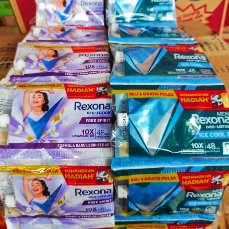 Jual Rexona Deodorant Man & Women Sachet Renceng 1pcs | Shopee Indonesia