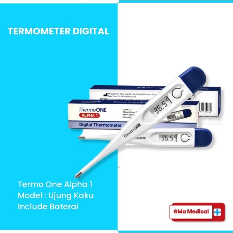 Jual Termometer Digital Alpha 1 G Kaku Thermo One Onemed Thermometer ...