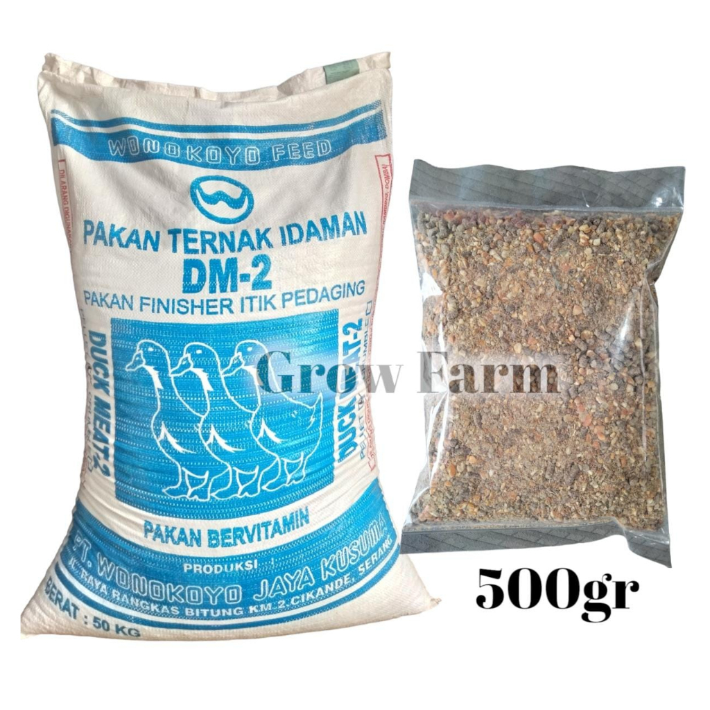 Jual Repack 500gr DM-2 Pakan Finisher Itik Pedaging DUCK MEAT-2 Makanan ...