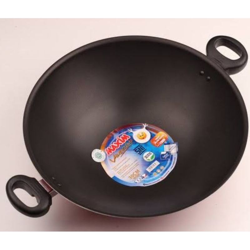 Jual Wajan Maxim Valentino anti lengket 30 cm | Shopee Indonesia