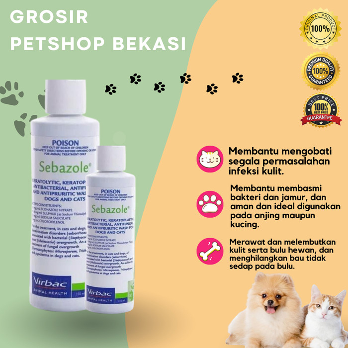 Jual Shampoo Sebazole Original 250 ml | Shopee Indonesia