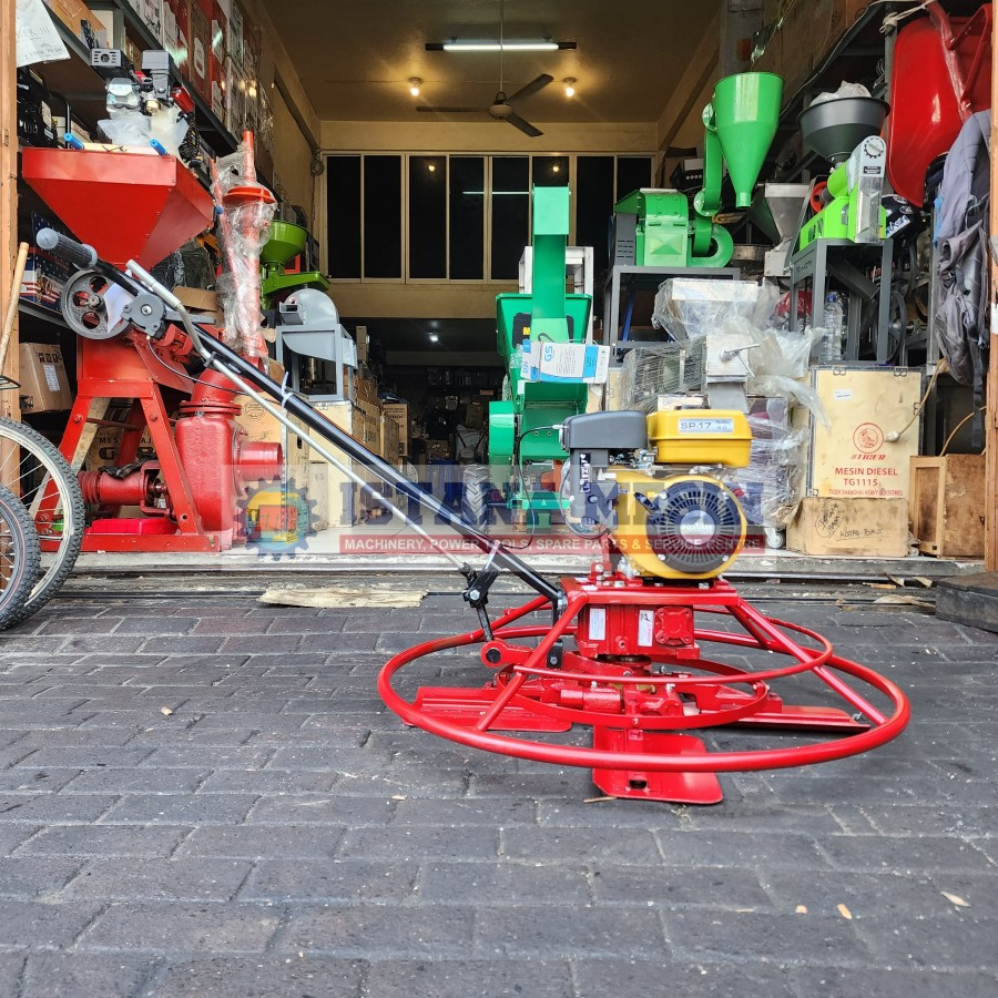 Jual MESIN POWER TROWEL PERATA SEMEN CORAN TIGER HTW 55 COMPLETE MESIN ...