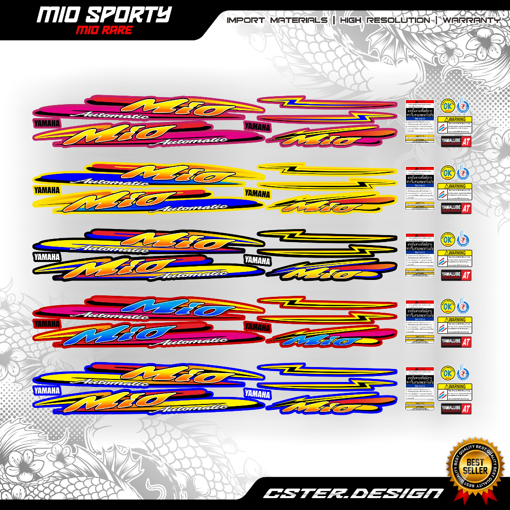 Jual STRIPING MIO RARE mx z sporty | Shopee Indonesia